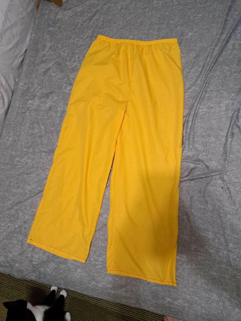 My First Wearables - Yellow Pajama Pants - Crafted by Kevvles